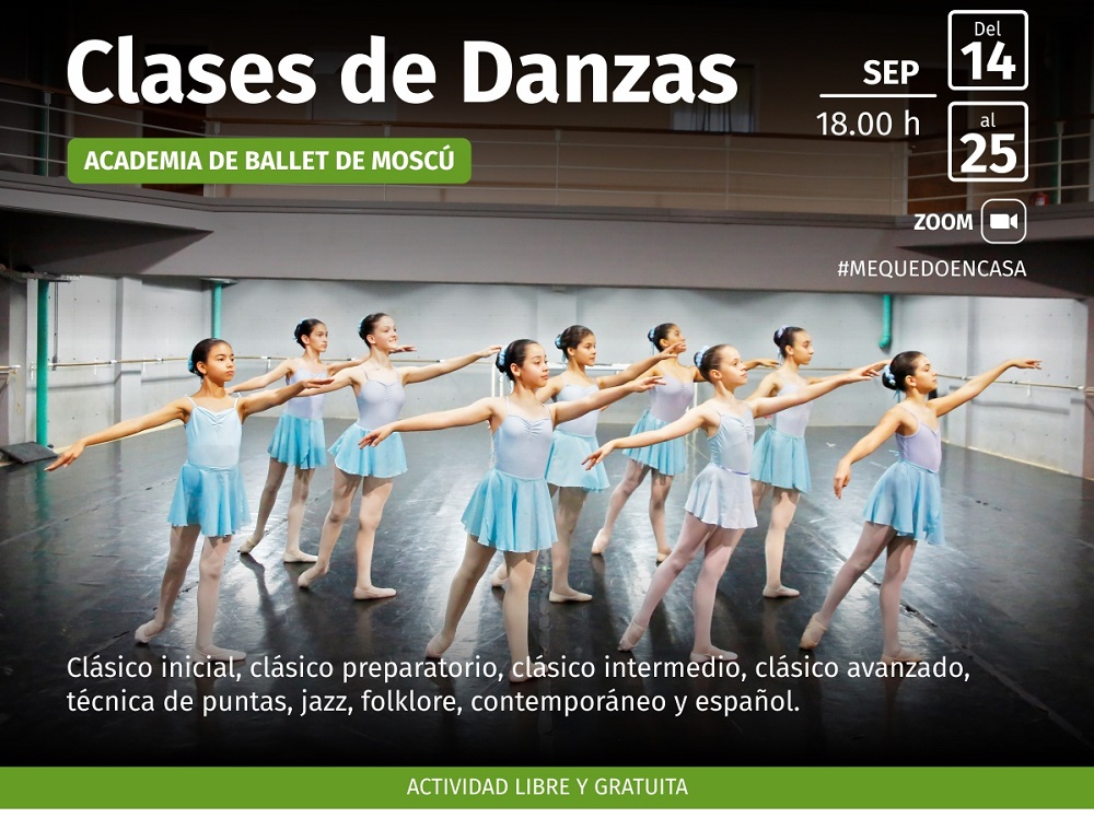 Nuevo ciclo de clases de la Academia de Ballet de Moscú - Primera Edición
