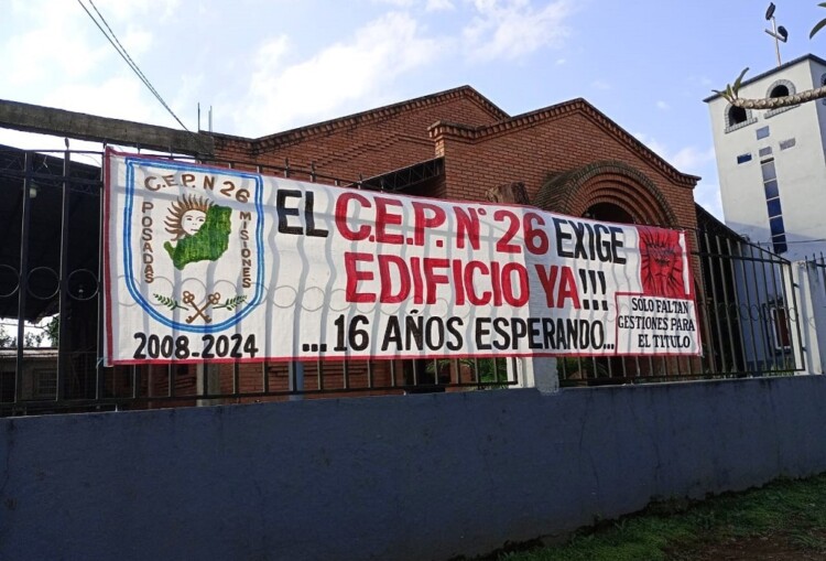 Posadas: Hace nueve años el CEP 26 reclama que se titule el terreno para el edificio propio ...