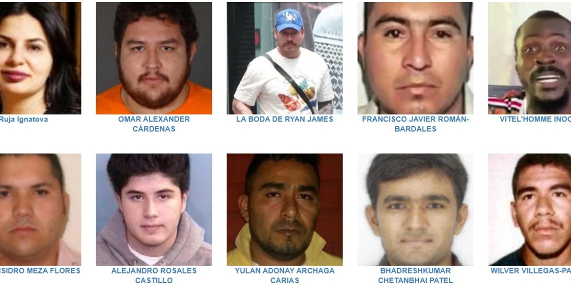 El "top ten" del FBI cumple 75 años: ¿quiénes son ahora los 10 ...